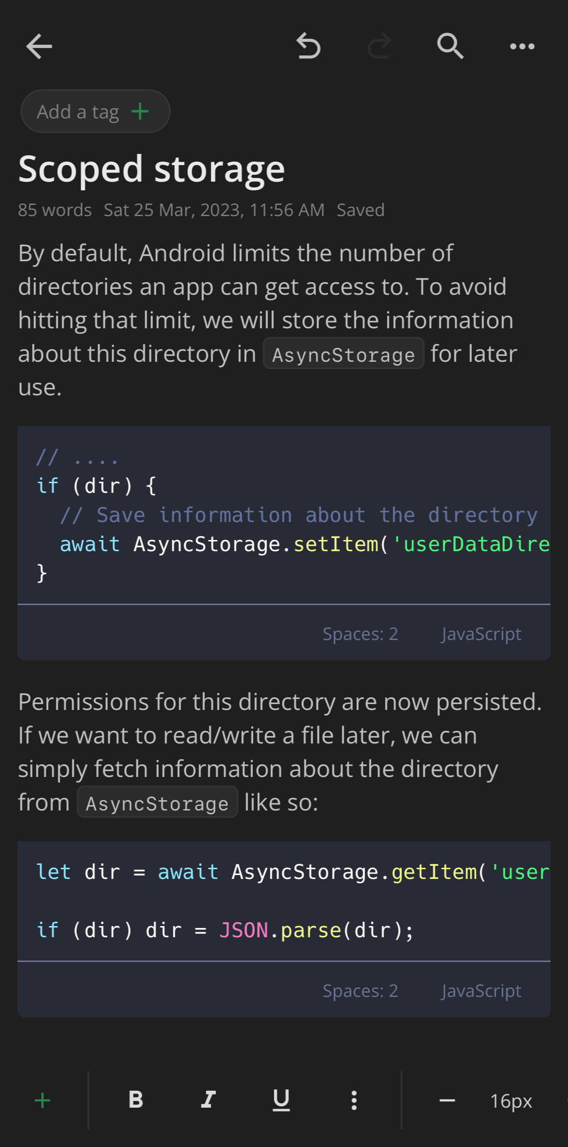 Notesnook | Open source & zero knowledge private note taking app