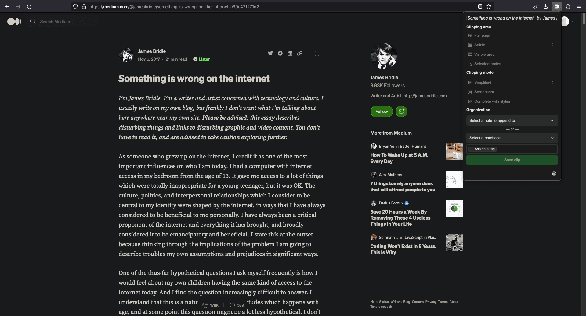 Web Clipper | Notesnook